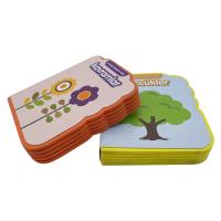 China Factory Custom Special Shape EVA Foam Children Early Learning Board Book Printing for sale