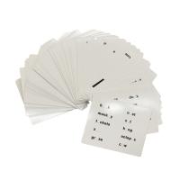 China Factory Customized Cheap Children Learning Card Printing Kids Educational Learning Card Playing Game Cards Flash Card for sale