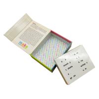 China Factory Customized Cheap Children Learning Card Printing Kids Educational Learning Card Playing Game Cards Flash Card for sale