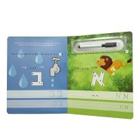 China Wipe Clean with Pen,kids book,marker pen book, Marker book,first words book,wipe and clean book,book printer in China for sale