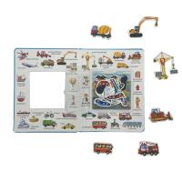 China Wholesale High Quality Custom Kids Games Magnetic Jigsaw Puzzle Board Book Printing Services for sale