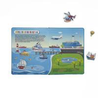 China Wholesale High Quality Custom Kids Games Magnetic Jigsaw Puzzle Board Book Printing Services for sale