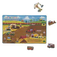 China Wholesale High Quality Custom Kids Games Magnetic Jigsaw Puzzle Board Book Printing Services for sale