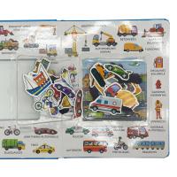 China Wholesale Cheap Price Custom Kids Games Magnetic Jigsaw Puzzle Board Book Printing Services for sale