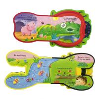 China Custom Children Animal Shape EVA Soft Foam Lift Flap Book Printing Sevrices, Animal Shape Book, Shaped Book for sale