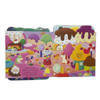 China 2024 Hot Sale High Quality Custom Children Push and Pull Lift The Flap Story Board Book Printing Services for sale