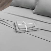 China Transform Your Kids Room into a Cozy Retreat with 4PCS 3-Line Embroidery Bed Sheets Set for sale