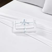 China Super Soft 200TC Microfiber Embroidery Sheets Set for Deep Pockets and Fade Resistance for sale