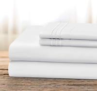 China Super Soft 200TC Microfiber Embroidery Sheets Set for Deep Pockets and Fade Resistance for sale