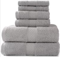 China Highly Absorbent and Soft Knitted Cotton Towels 3pcs Set for Your Bathroom Needs for sale