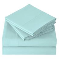 China 6 PC Super Soft Microfiber Bedding Set Wrinkle Fade Resistant for 14'' Deep Pocket for sale