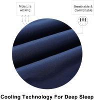 China Get a Restful Sleep with 4PCS Brushed Microfiber Sheet Set Featuring 3-Line Embroidery for sale