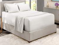 China 40 Fabric Count Solid Newest Bed Sheet Brushed Microfiber Bamboo Bedding Set 6pcs for Bedroom for sale
