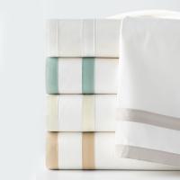 China Cheapest Bed Sheet 100% Polyester Microfiber Lace Hem Luxury Wedding Sheet Set 3/4pcs for sale
