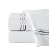 China Home Embroidered Bed Sheet Set Bedding Set in National Standards Color Fastness Grade for sale
