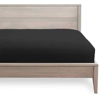 China Ultra Soft Deep Pocket Fitted Bottom Sheet Room Space Bedroom Fabric Density 133 * 60 for sale