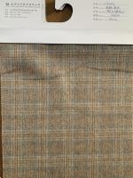 China Heavy 870g Checked Wool Fabric Blend Plaid Tartan Yarn Dyed Wool Fabric for Coat for sale