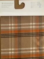 China Heavy 870g Checked Wool Fabric Blend Plaid Tartan Yarn Dyed Wool Fabric for Coat for sale