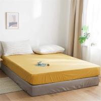 China Cheapest Woven Fitted Sheet for Mattress 8 or 14 Inch 4 Way Stretch Microfiber 75gsm for sale