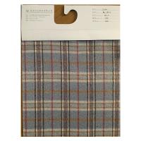 China Coat Suit Woven Fabric Fancy And Luxury Polyester Wool Blended Tweed With Large Plaid for sale