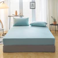 China 200TC Polyester Bedding Set 1 Fitted Sheet and 2 Pillowcases for a Good Night's Sleep for sale
