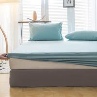 China 200TC Polyester Bedding Set 1 Fitted Sheet and 2 Pillowcases for a Good Night's Sleep for sale