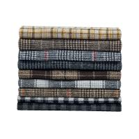 China Italian Checked Pattern Wool Fabric for Top Grade Autumn and Winter Suit Trousers for sale