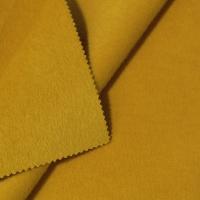 China Customized Winter Coats Fleece Fabric 90% Wool 10% Alpaca Super Soft One Side Brushed for sale