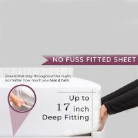 China Luxury European and American Style 1-2KG Soft Brushed Microfiber 4 Piece Bed Sheets for sale