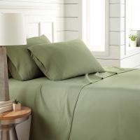 China 100% Polyester Cool Breathable Luxury Pleated Arrow 4 Piece Bed Sheets 4PCS for sale