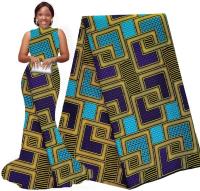 China Woven Cotton Wax Fabric for African Garments Traditional African Print for sale