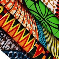 China Woven Cotton Wax Fabric for African Garments Traditional African Print for sale
