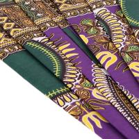 China Weft Knitted African Cotton Wax Cloth Printed Cloth with Medium Weight and Wax Pattern for sale