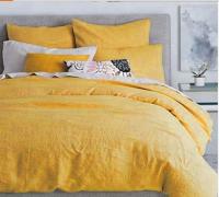 China Pure Washed Linen Sheets Set European Flax Bedding Customizable and Can Be Customized for sale
