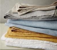 China Pure Washed Linen Sheets Set European Flax Bedding Customizable and Can Be Customized for sale