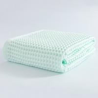 China Soft Cotton Waffle Weave Blanket 1pc Quantity Washed and Dyed Perfect for Baby for sale