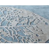 China Zealand Wool and Silk Cut Pile Hand Tufted Carpet All-Season Handmade Rug for Living Room for sale