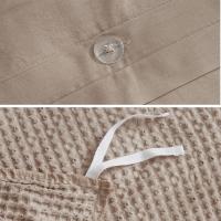 China Add a Touch of Luxury to Your Bedroom with 100% Cotton Waffle Weave Duvet Cover Set for sale