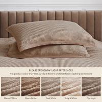 China Add a Touch of Luxury to Your Bedroom with 100% Cotton Waffle Weave Duvet Cover Set for sale