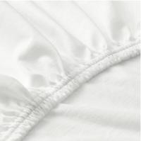 China Stitching Customized Color 100% Cotton Fitted Sheets for Extra Deep Pocket Bedsheets for sale