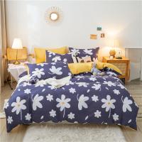 China Transform Your Bedroom with 100% Polyester Printed Plant Design Bed Sheets and Cases for sale