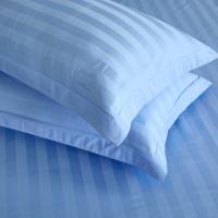 China Blue and White Striped Sheets 100% Cotton Hospital Bedding Sets at for in Grade A for sale