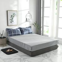 China 100% Polyester Fibre Customised 4 Piece 2021 King Size Bedding Set Cotton 300Tc for Bedroom for sale