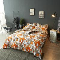 China Yarn Dyed Pattern 100% Bamboo Duvet Cover Set Modern Style with Bedsheet Pillowcases for sale