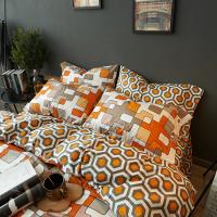 China Yarn Dyed Pattern 100% Bamboo Duvet Cover Set Modern Style with Bedsheet Pillowcases for sale