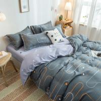 China Adult Grade A 100% BAMBOO Bedding Comforter Sets with Marble Pattern Duvet Cover Set for sale
