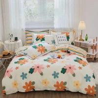China Adult Grade A 100% BAMBOO Bedding Comforter Sets with Marble Pattern Duvet Cover Set for sale