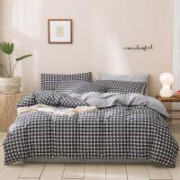 China 4 Pcs Solid Pattern 100% Pure French Soft Durable Flax Linen Bedding Duvet Cover Sets for sale