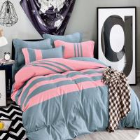 China Customized Yarn Dyed Plaid Stripe Bedding Set Sheet Pillowcase Sets is customized Yes for sale