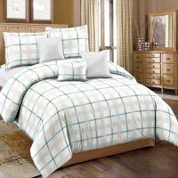 China Customized Yarn Dyed Plaid Stripe Bedding Set Sheet Pillowcase Sets is customized Yes for sale